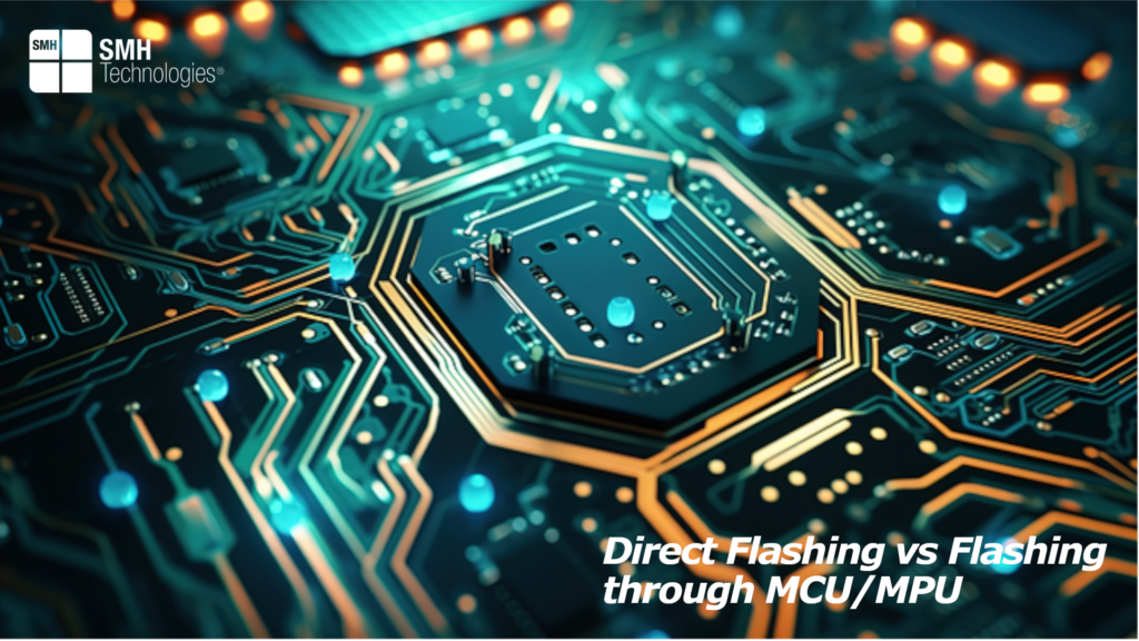 Direct Flashing vs Indirect Flashing through MPU/MCU - SMH Technologies